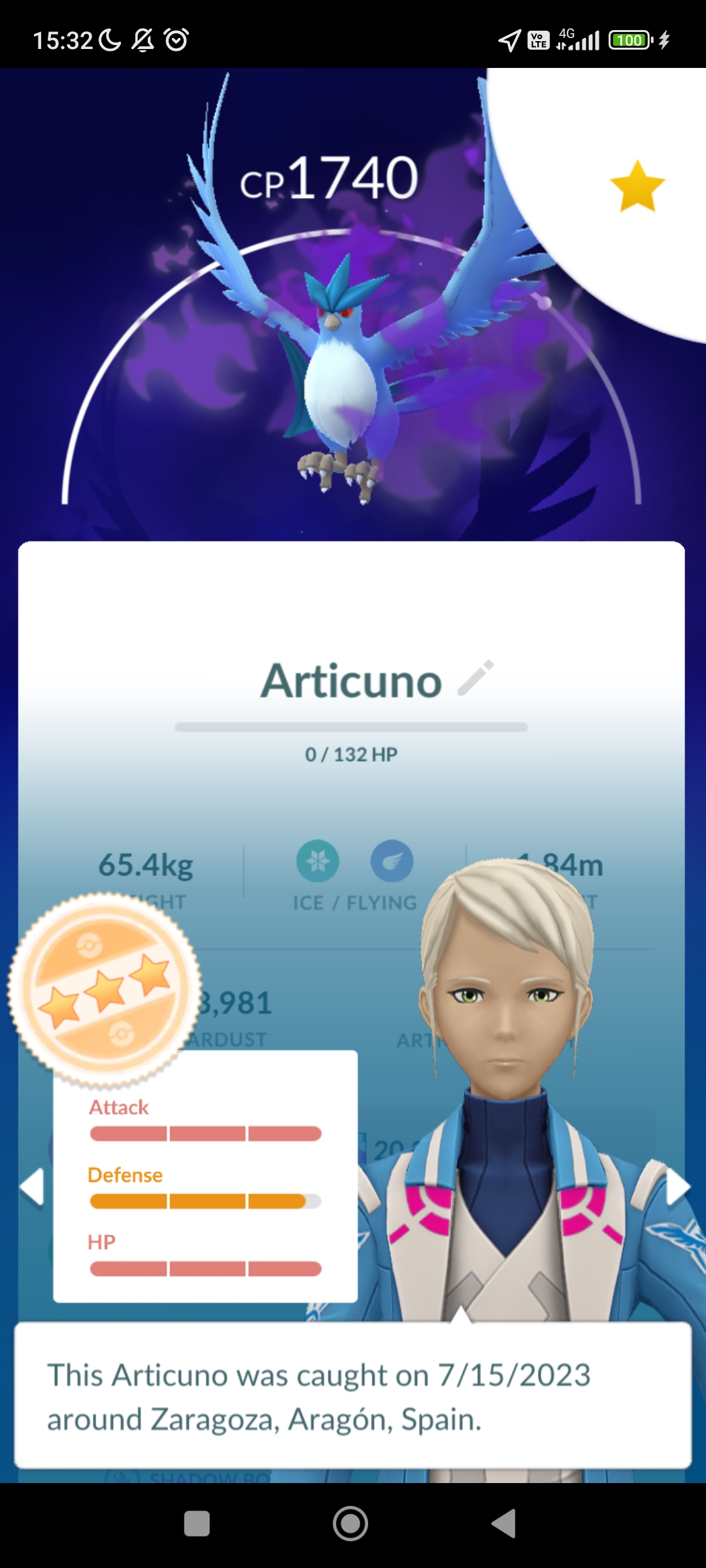 Shadow Articuno